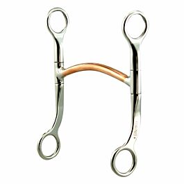 Coronet Copper Mullen Mouth Flat Cheek Training Bit