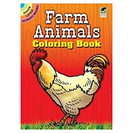 Farm Animals Colouring Booklet