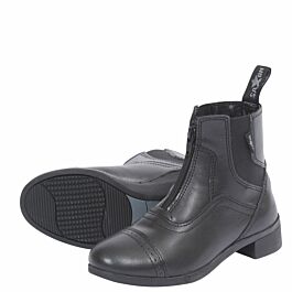 Saxon Syntovia Youth Zip Paddock Boots