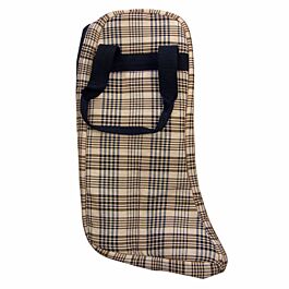 Traditional Plaid Boot Bag