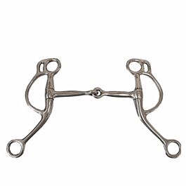 Coronet Stainless Steel Single Jointed Double Rein Training Bit